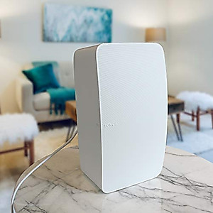 Vebner 12-inch Power Cord Compatible with Sonos Five, Sonos Play 5, Sonos Beam, Sonos Arc, Sonos Amp, Sonos Playbase, Sonos Sub Gen 3 and Sonos Sub Mini - 2-Pack (White)