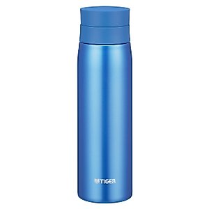 Tiger Thermos Bottle MCY-A050AK Mug Bottle, Sky Blue, 16.9 fl oz (500 ml)