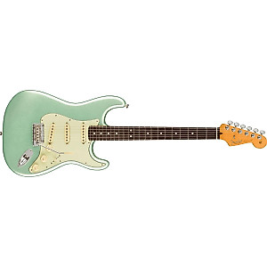 Fender 6 String Solid-Body Electric Guitar, Right, Mystic Surf Green (0113900718)