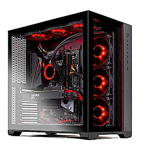 Skytech Prism II Gaming PC Desktop – Intel Core i9 10900K 3.7 GHz, RTX 3080, 1TB NVME SSD, 16G DDR4 3200, 750W Gold PSU, 360mm AIO, AC Wi-Fi, Windows 11 Home 64-bit