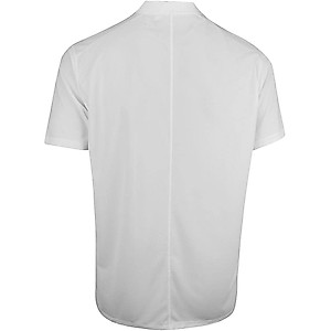 Nike Men's Nike Dri-fit Victory Blade Polo, White/Black, Large