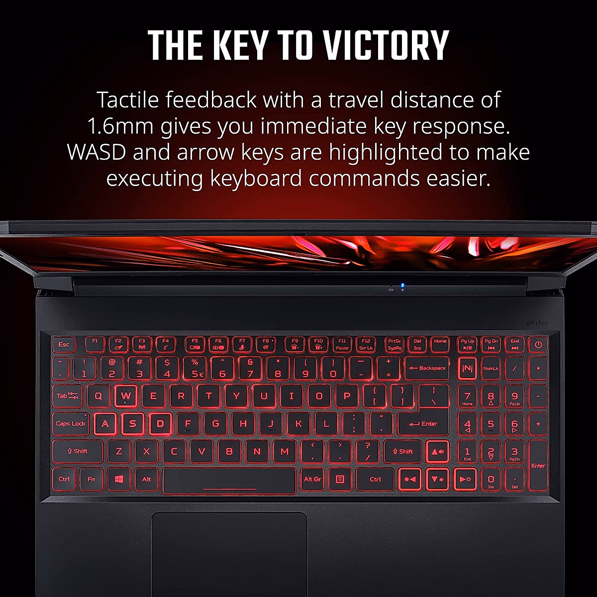 acer Nitro 5 15.6" FHD 144Hz Gaming Notebook, Intel Core i7-11800H Processor, NVIDIA GeForce RTX 3050 Ti, 4 Ports, Killer Wi-Fi, Backlit Keyboard, HDMI, Webcam, Win 11 Home (16GB RAM | 512GB SSD)