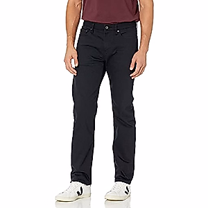 Amazon Essentials Men's Straight-Fit Stretch Jean, Washed Black, 54W x 30L