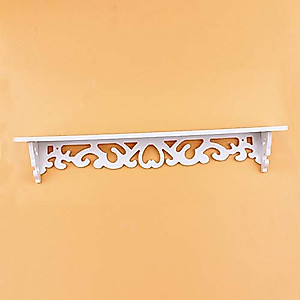 Cocoarm Wall Mounted Floating Shelves, Wall Shelf Floating Rack Floating Storage Rack Home Decor for Room Kitchen Office Bedroom Living Room Bathroom