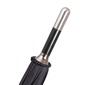 Self Defense Umbrella - Strong and elegant Defense with beautiful German woodhandle (black)