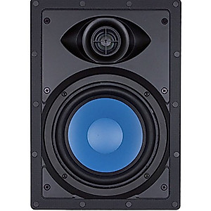 InwallTech TM6W 250 Watts in-Wall Speakers (Pair, White)