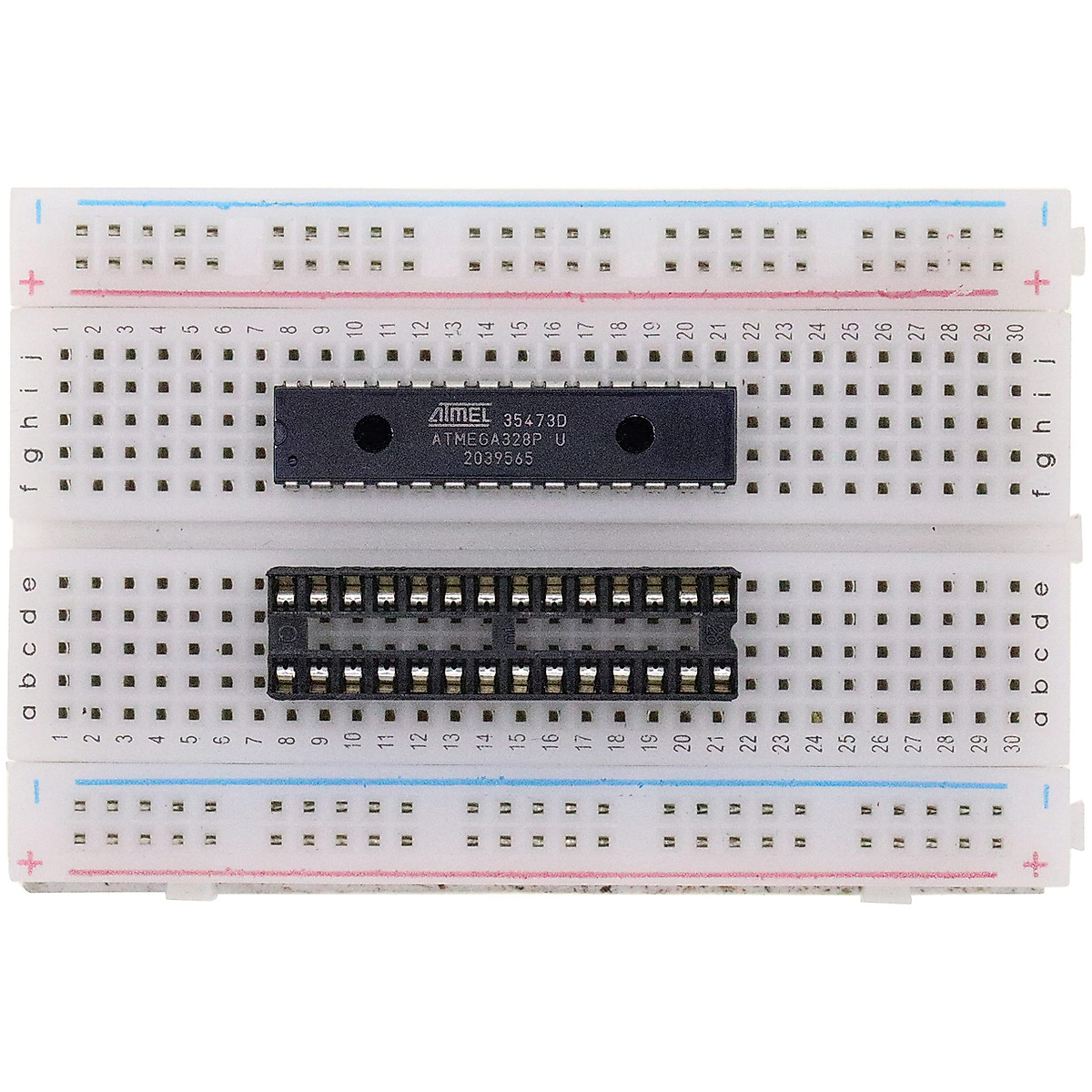 risingsaplings 2pcs ATMEGA328P-PU with UNO R3 bootloader and IC Socket