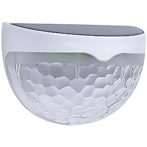 ZHUANYIYI 2 Pieces, Outdoor Solar Light and Shadow Wall Lamp, Garden Fence Step Pavement Waterproof Lighting, Home Garden Landscape Decoration Lamp