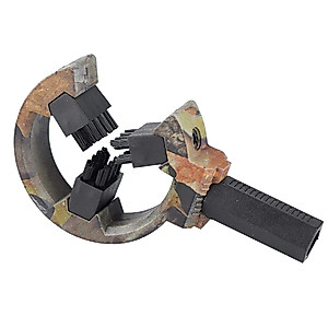 Alomejor Archery Compound Bow Archery Arrow Rest Round Replacement Brush Hunting Accessories(Camo)