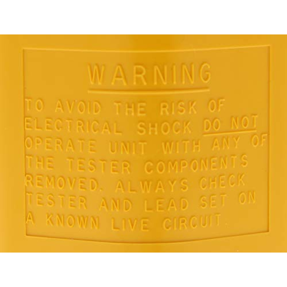 IDEAL INDUSTRIES INC. 61-076 Vol-Con Solenoid Voltage Tester with Vibration Mode, AC/DC Voltage Level Testing, CATIII for 600v, Yellow