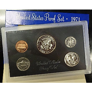 1971 Proof Set Collection US Mint