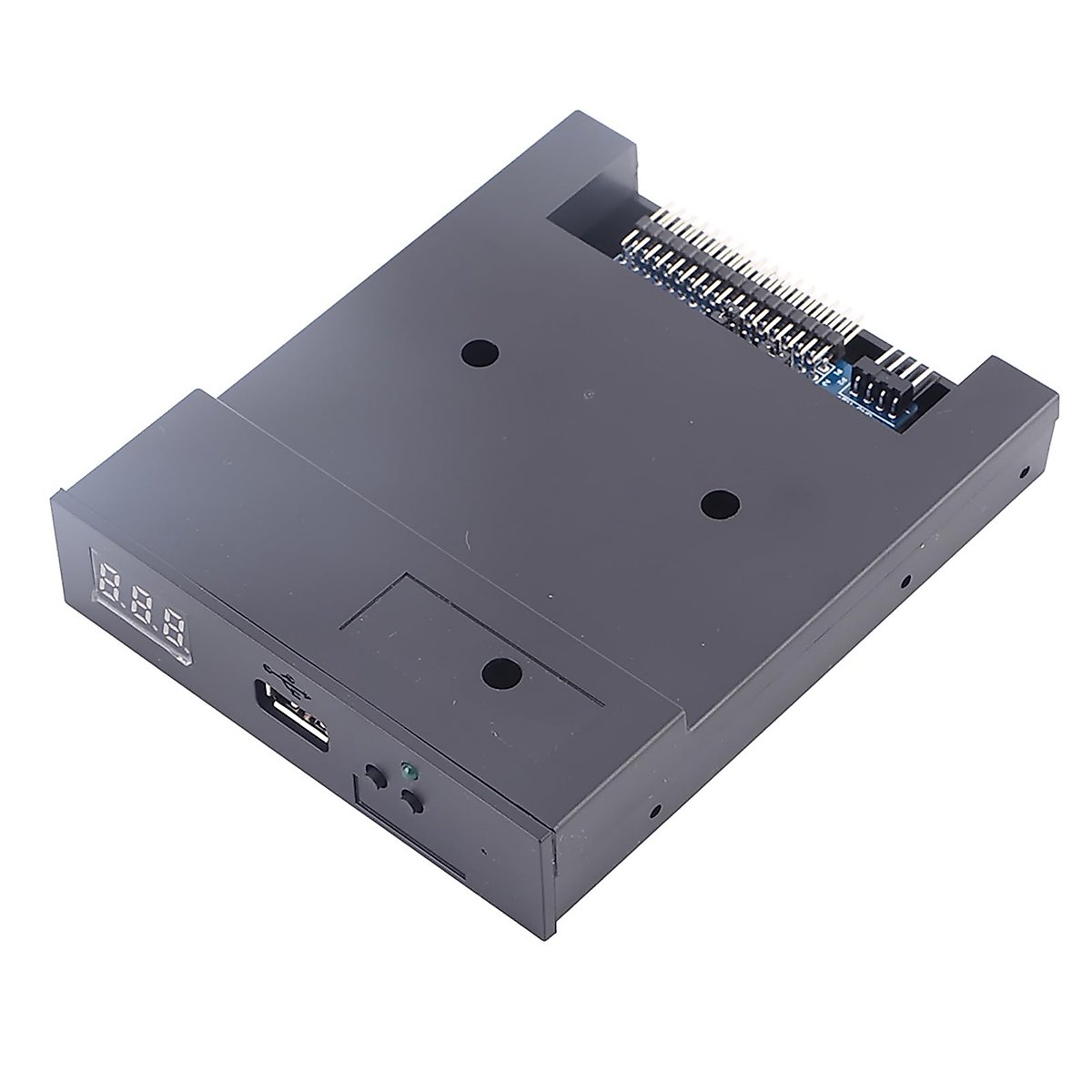 USB Emulator,5V DC 3.5" Floppy Disk Drive with 1.44MB Capacity USB Portable External Solid State for Musical Keyboad