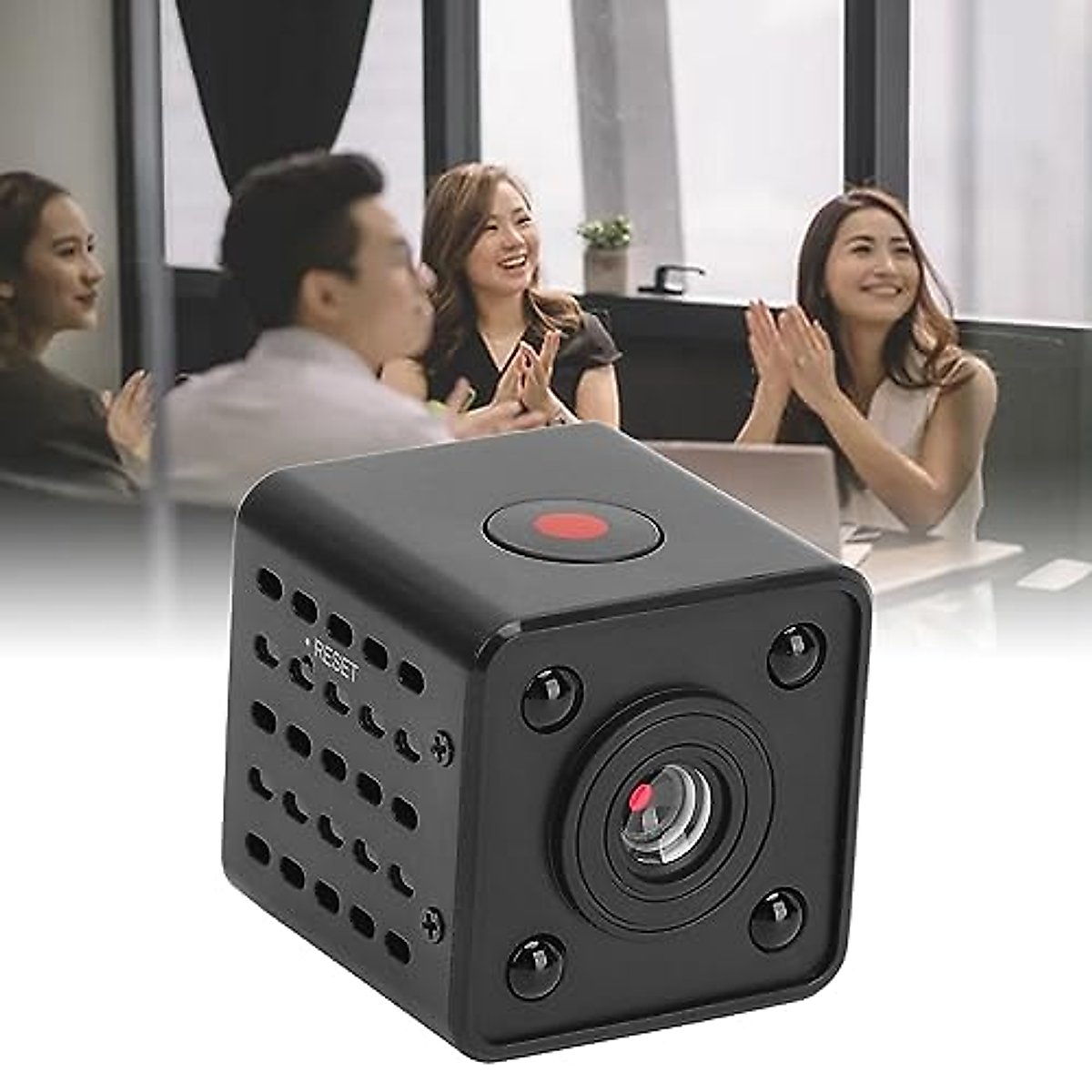 Mini Size Magnetic Camera with 1080p HD Video Shooting, Built in Battery, WiFi Network Connection, Portable Security Camera for Home Office