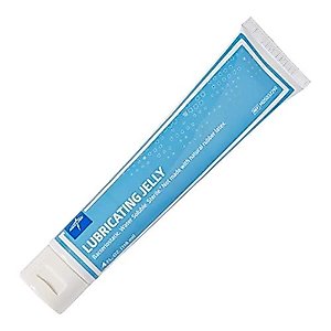 Medline Sterile Lubricating Jelly, Lube, Flip Top, Tube, 4 oz.