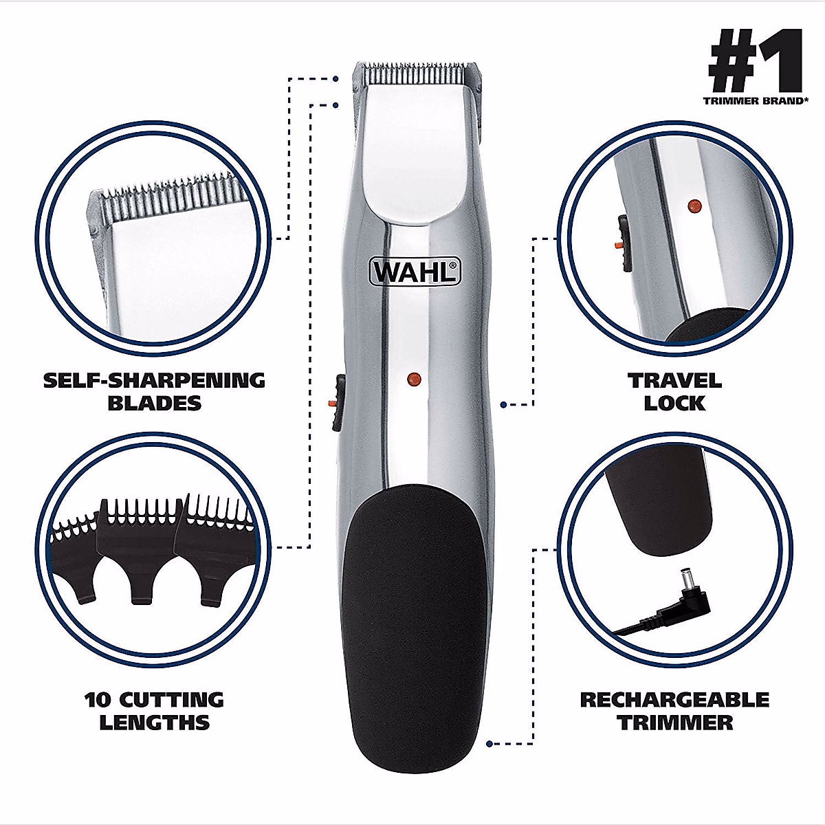 Wahl Clipper Corp 9916-817 Beard/Mustache Trimmer