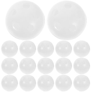 STOBOK 50PCS Noise Maker Repair Ball Rattle Box Repair Toy Insert Maker Sound Ball Toys Squeaker Noise Maker Rattle Insert Crafts Replacement Accessories for Kids Toy ( 24mm )