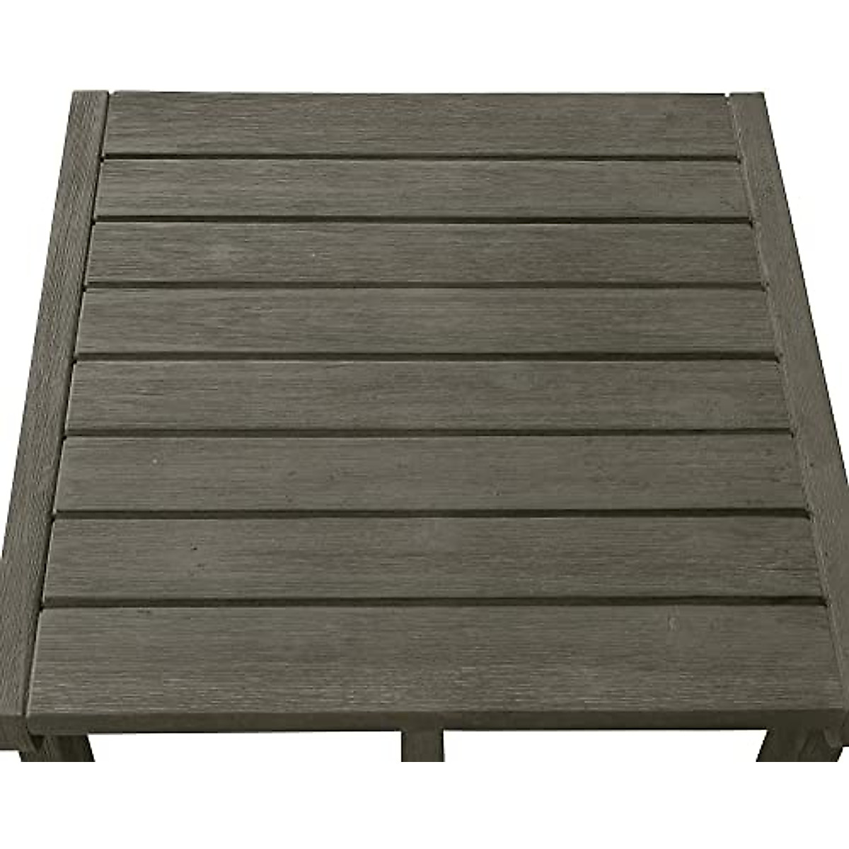 VIFAH V1843 Renaissance Outdoor Patio Wood Side Table