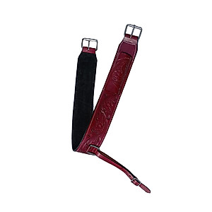 RAAVILS Horse Leather Cinch for Western Saddles Horse TACK Leather Back Cinch Rear Saddle Girth