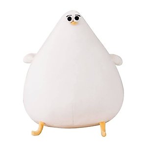 26/40cm Simulation Mother Hen Doll, Funny Fat Chicken Plush Toys, Cute Cartoon Chicken Pillow, Creative Gift (40.cm)