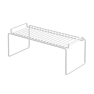 ＫＬＫＣＭＳ Spice Seasoning Rack Bathroom Organizer Multipurpose under Sink Shelf Cabinet Basket Organizer for Shower Kitchen Countertop Bathroom, White L