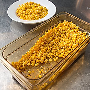 Carlisle FoodService Products 3087013 StorPlus High Heat Drain Shelf, Third Size, Amber