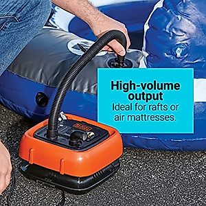 BLACK+DECKER 12V DC Multipurpose Inflator (BDINF12C)