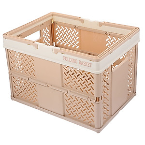 Yardwe 2pcs Picnic Basket Fruit Containers with Lids Toy Storage Bins Plastic Storage Bins with Lids Washing Tub Desk Organizer Basket Grocery Shopping Baskets Household Storage Bin Eggs
