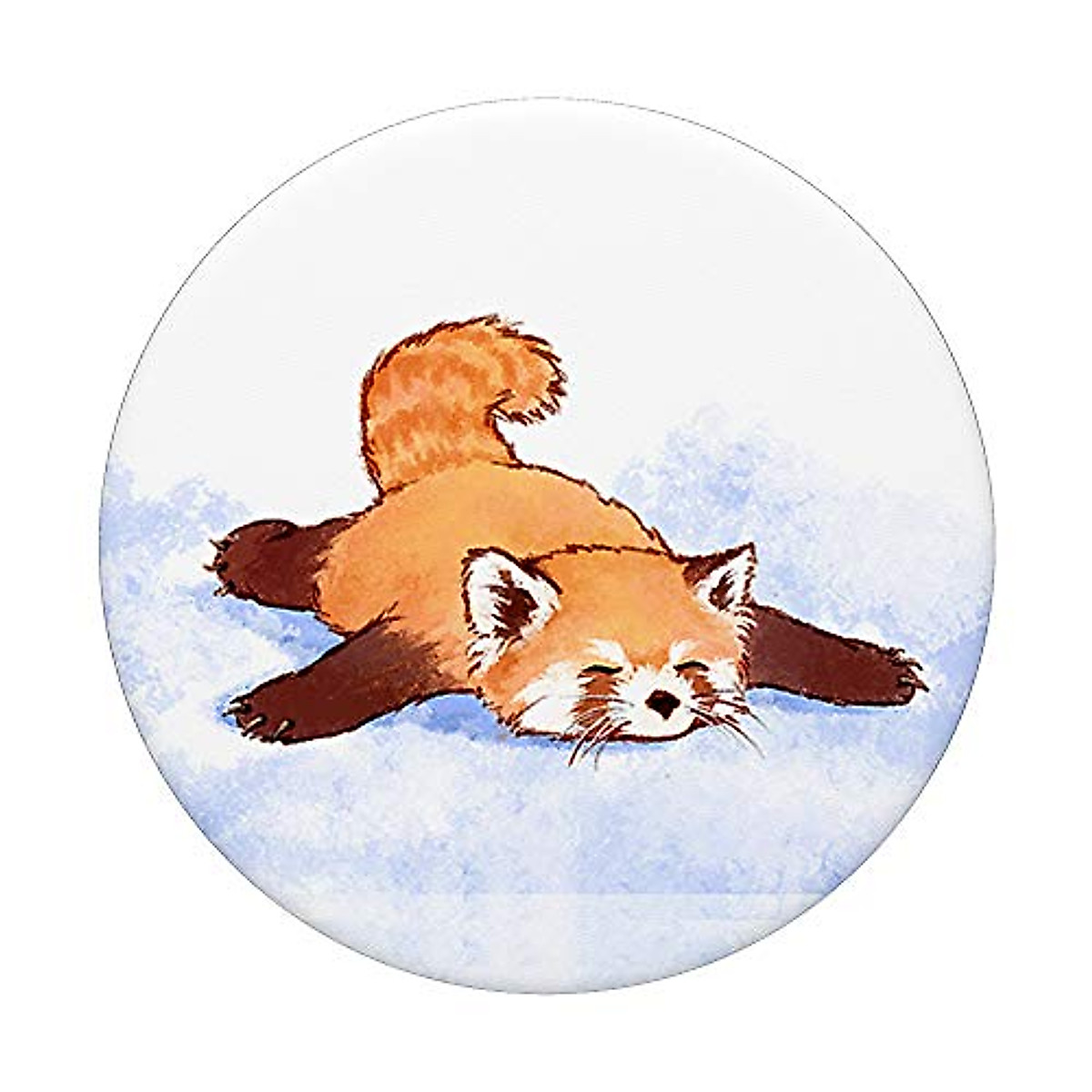 Cute Red Panda Pop Socket Cartoon PopSockets Swappable PopGrip