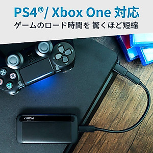 Crucial X8 2TB Portable SSD - Up to 1050MB/s - PC and Mac - USB 3.2 External Solid State Drive - CT2000X8SSD9