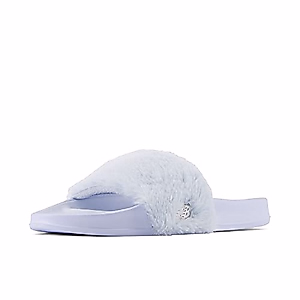 New Balance Women's 200 V2 Slide Sandal, Starlight/Silver Metalic, 9