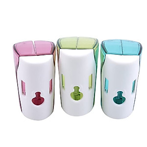 HLLMX 6 PCS Toothbrush Head Covers with Suction Cup Travel Toothbrush Head Covers Case Anti Dust Toothbrush Cover Great Protective Case for Home Travel Outdoor Camping