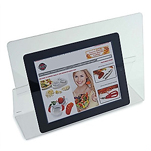 Norpro Acrylic CookBook / IPad / Tablet Holder, 9"D x 12.5"W x 3.25"H