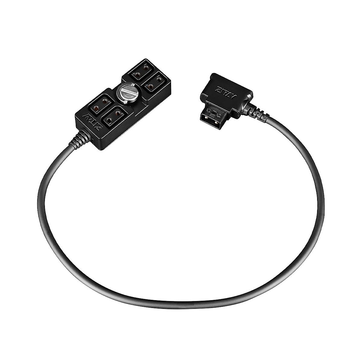 ZITAY D-tap 1x4 Power Splitter Hub with Reverse Insertion Prevention Adapter for VMount Battery