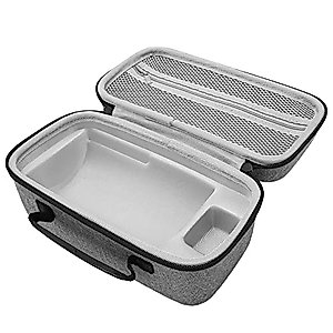 Cuifati Projector Carrying Case for Samsung Nebula Anker Capsule 3 Laser & The Freestyle 1080P Projector, EVA Waterproof Shakeproof Portable Travel Bag