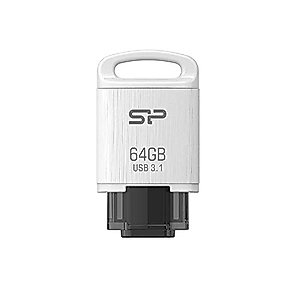 Silicone Power SP064GBUC3C10V1W USB Memory Type-C 64GB USB 3.1 (Gen1) White