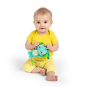 Bright Starts Tug Tunes On-The-Go Toy for Stroller and Carriers - Elephant - Unisex, Newborn +