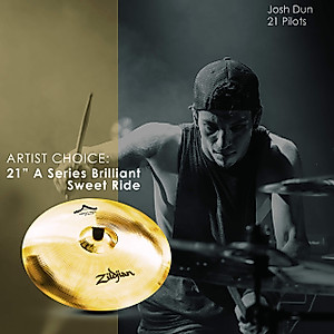 Zildjian A Series Sweet Ride Cymbal - 21 InchBrilliant