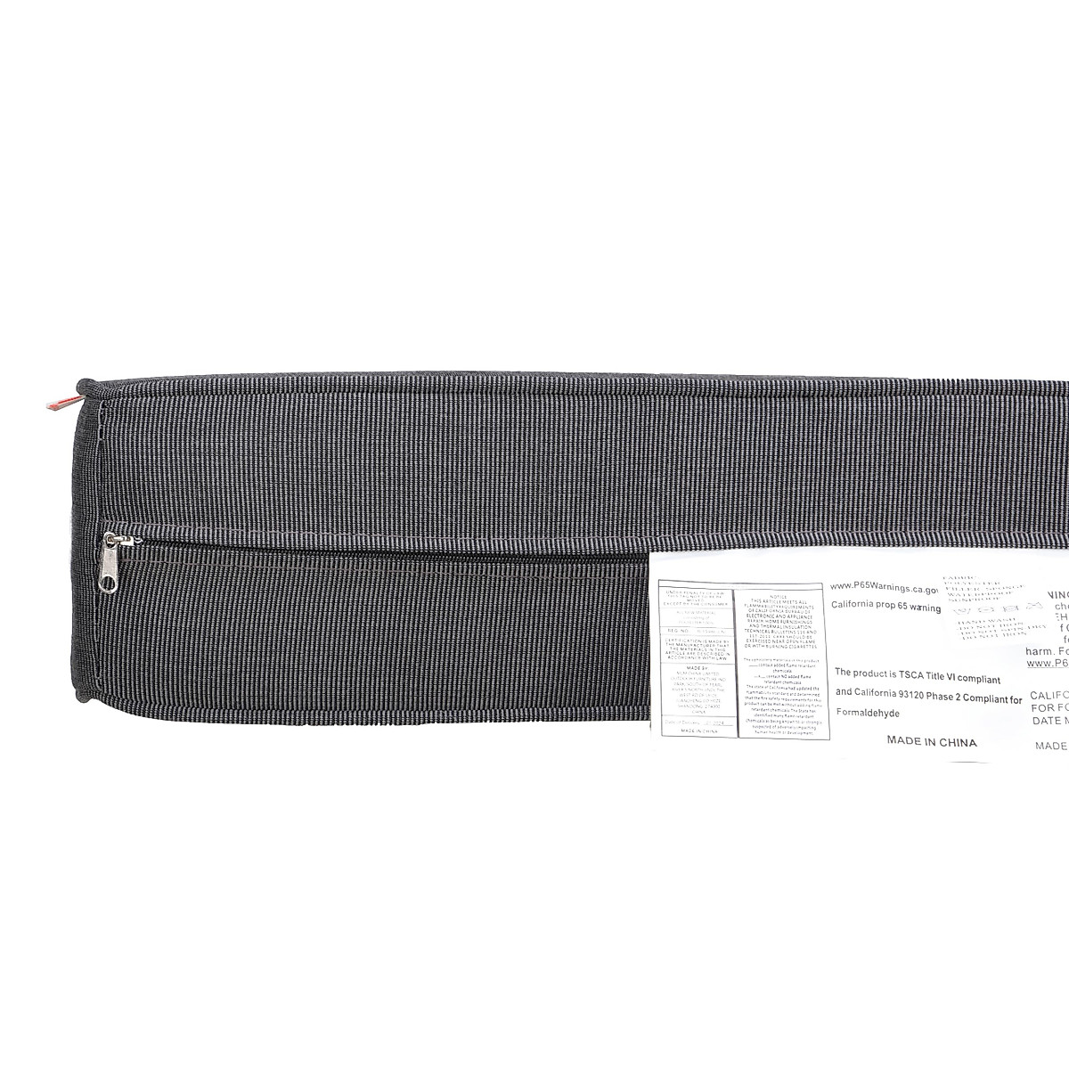 UIXE Outdoor Deep Seat Cushion Set with Sunbrella Slipcovers, Patio Furniture Cushions & Back Pillow, Water-Resistant Outdoor Cushion Cover Backyard Sectional Sofa Cushions for Bistro Chair - Gray