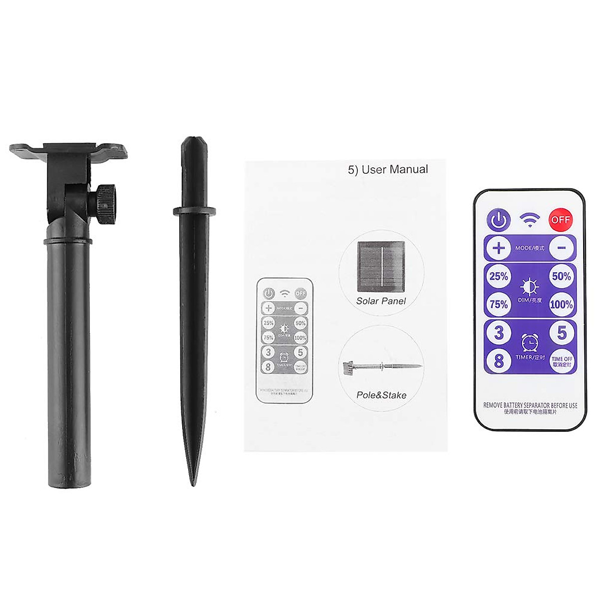 Indoor Outdoor Fairy Lights, Solar Patio Lights Warm White Outdoor Garden Solar Lights with Remote Control for Home