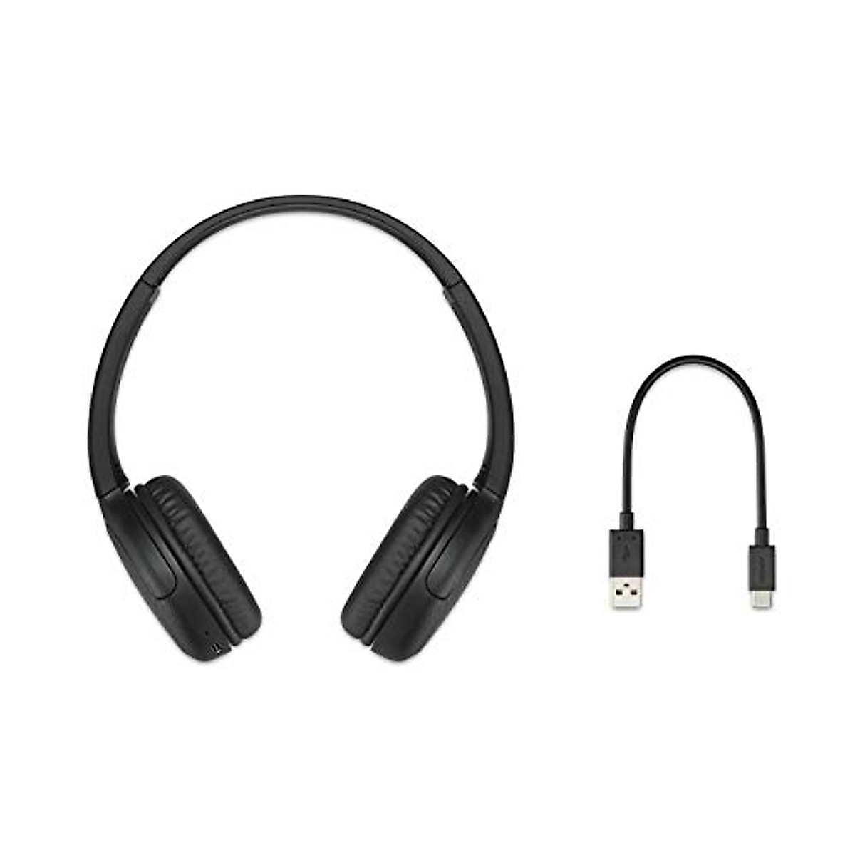 Sony WH-CH510 Wireless Bluetooth Headphones with Mic, 35 Hours Battery Life with Quick Charge, On-ear Style, Hands-Free Call, Voice Assistant - Black
