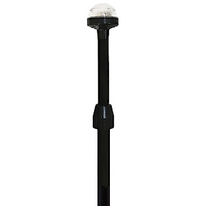 SeaSense Telescopic Stern Light 26 to 48-Inches, Light Only, Black