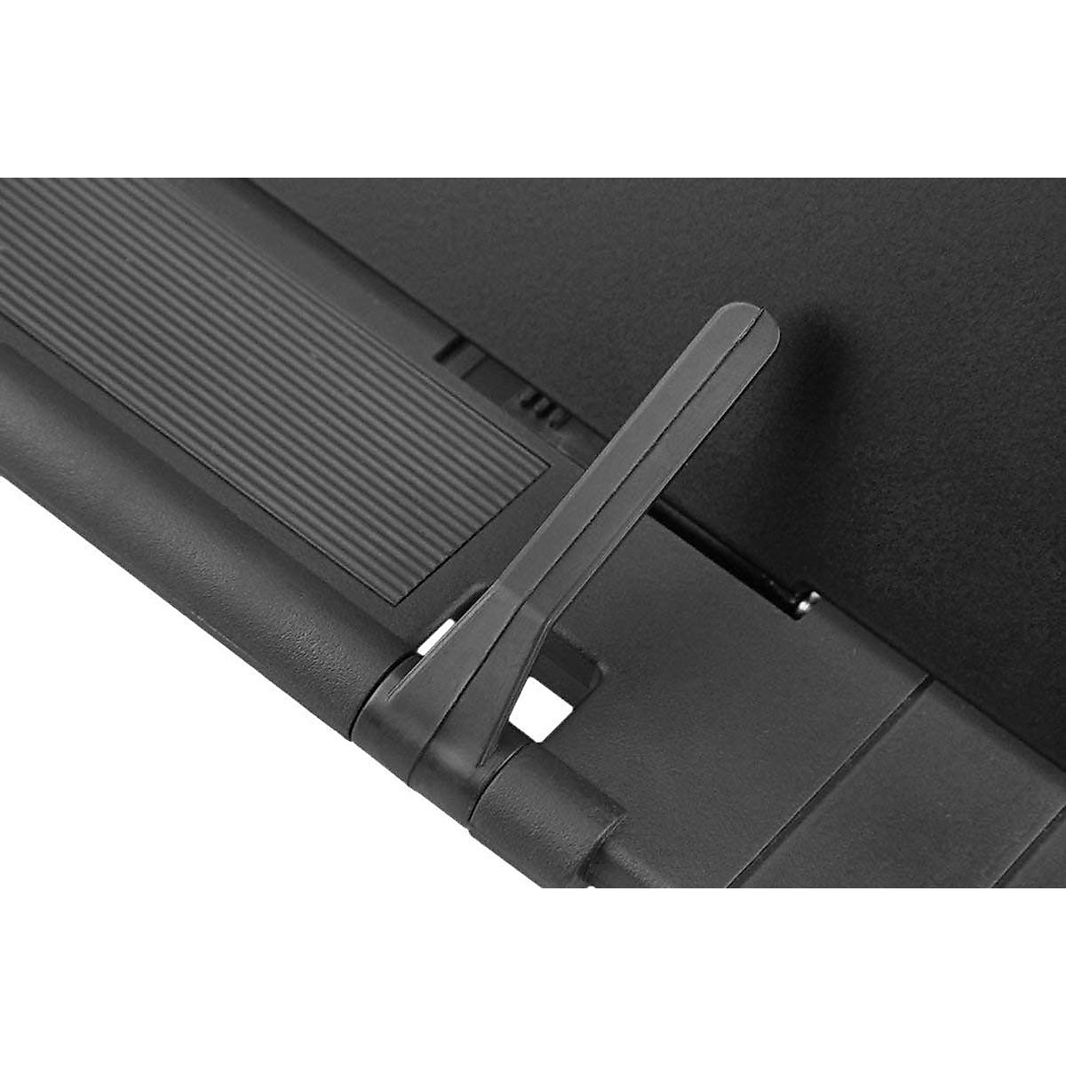 Hanghs Desktop Document Holder/Paper Stand/Clipboard for Sheet Music/Cookbook/Book with 7 Adjustable Positions Black