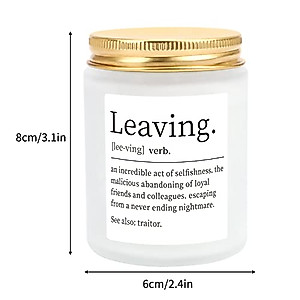 Funny Friendship Gifts for Friends Moving Away Gifts, Funny Going Away Gifts for Friends Coworker Boss, Funny Leaving Gifts New Job Gifts - Goodbye, Farewell Gift Retirement Gifts - 5.5Oz