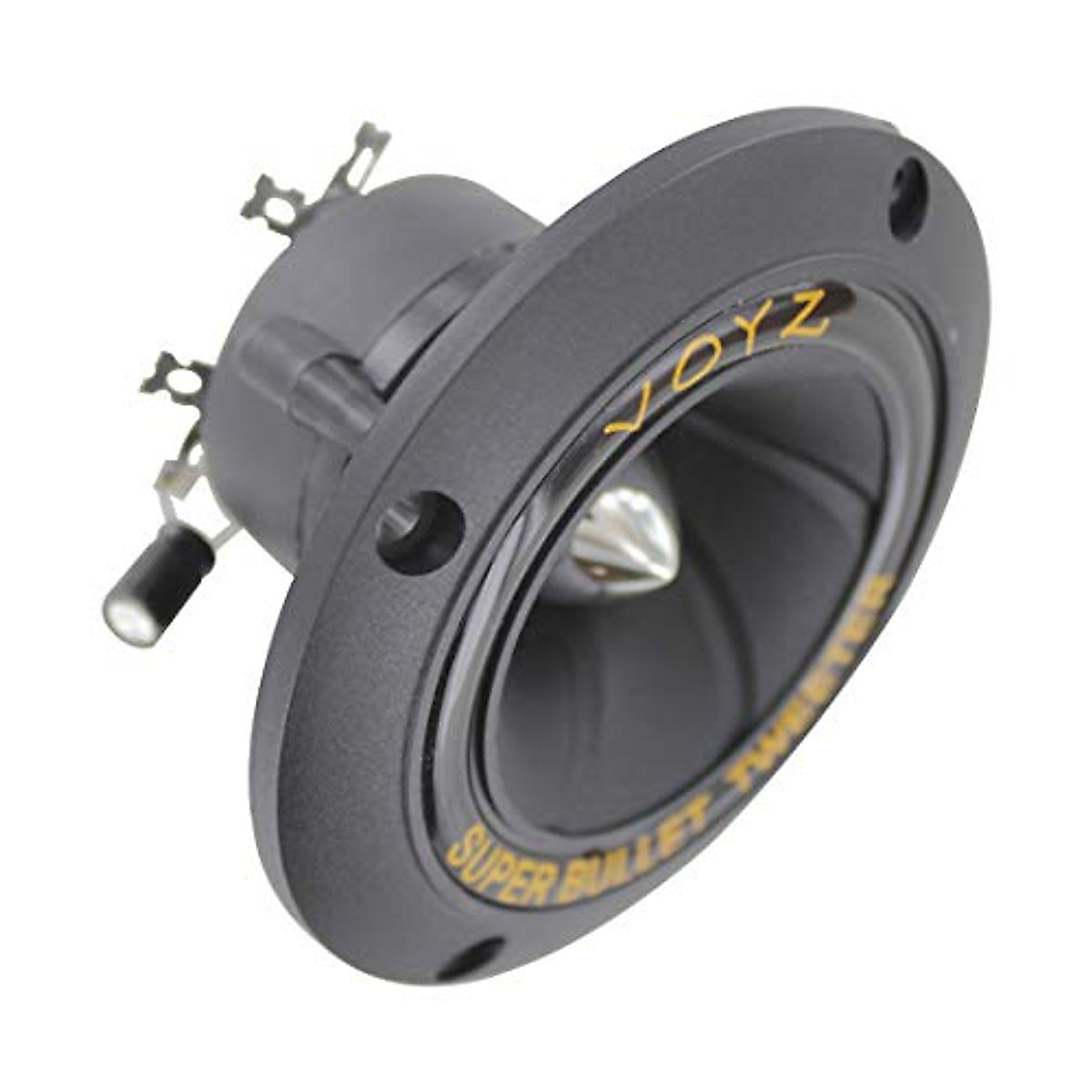 VOYZ 400 Watt 3.5” Piezo Super Horn Tweeters Aluminum Diaphragm 4-8 ohms 1 Pair (2pcs) (PET-1919)