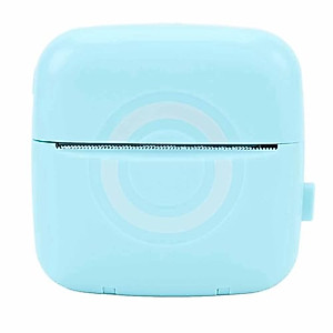 Smart Printer, Pocket Printer Efficient Safe APP Control for Journal for Memo (Sky Blue)