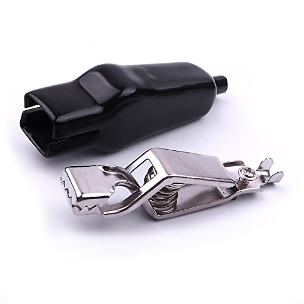 ATOPLEE 20PCS Alligator Clips Electrical,20A Insulated Spring Loaded Alligator Clamps,Truck Car Battery Heavy Duty Alligator Clips for Electrical Testing, Circuit Connection, Experiment
