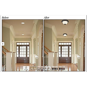 Westinghouse 0101100 Recessed Light Converter, 1, Finished White