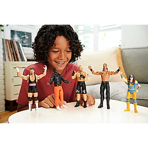 Mattel WWE Reggie Basic Action Figure, 10 Points of Articulation & Life-like Detail, 6-inch Collectible
