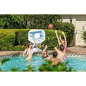 Poolmaster 72820 Splashback Poolside Basketball Game , Blue