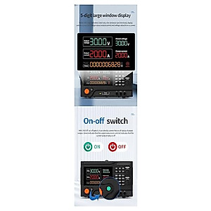 Arionyx Laboratory 4 Digit Bench Power 800V 2A 1600W Programmable DC Power Supply(110V,USB_800V 2A 100MV 10MA)